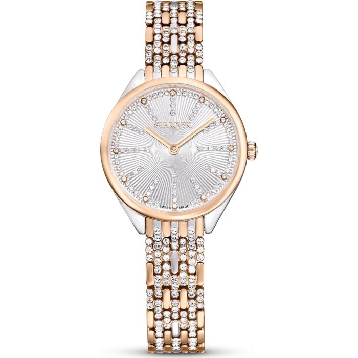 Swarovski Damen Uhr Attract 5649987 Schweizer Produktion, Metallarmband ...